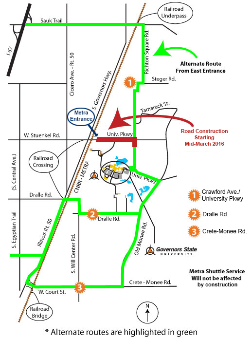 Welcome to Governors State University in Chicago Illinois