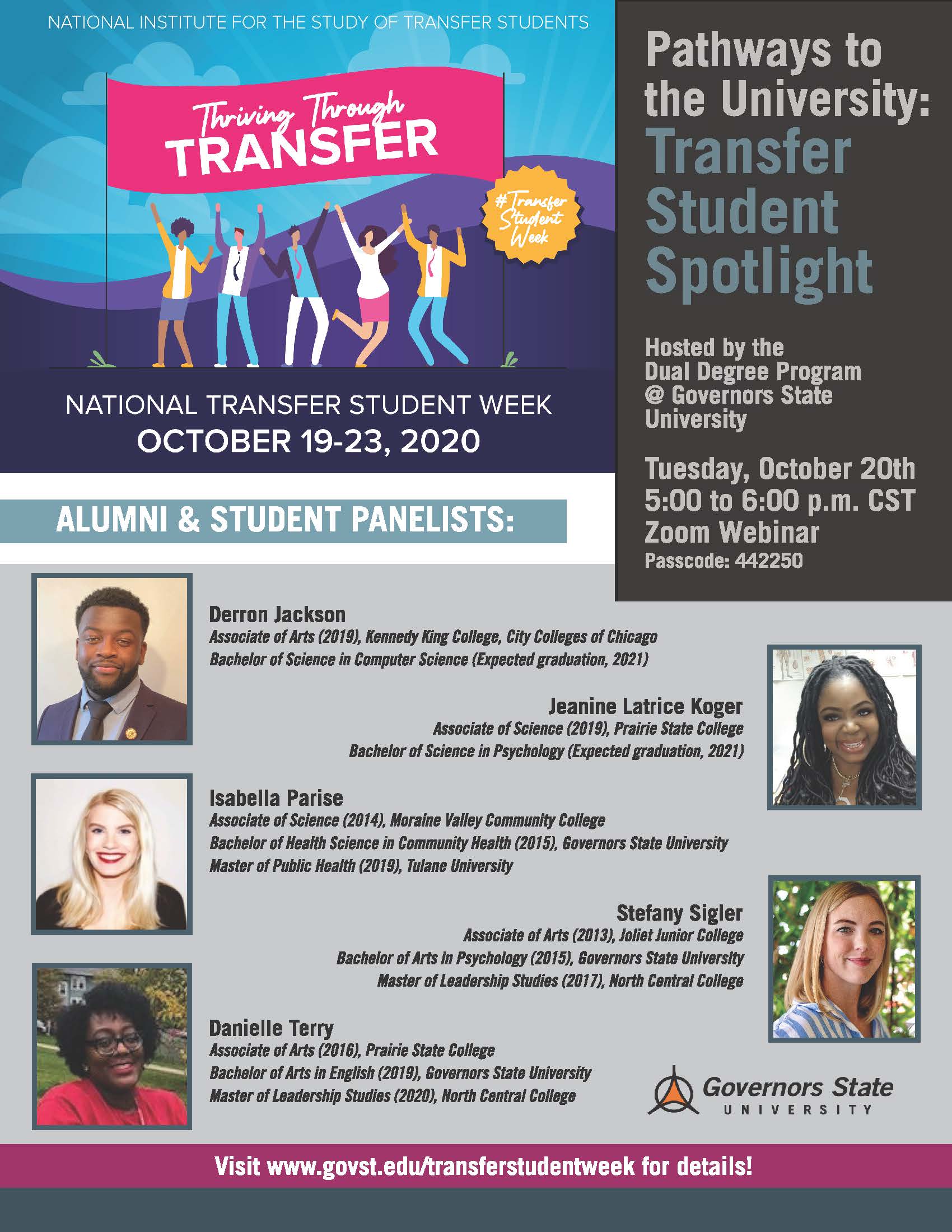 National Transfer Student Week 2024 | Governors State University